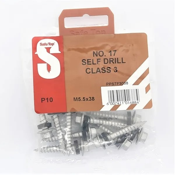 Safe Top Self Drill Screws CL3 No.17 | Agrimark