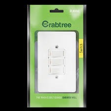 Crabtree Classic Switch 3l 1w 50x100 Pp | Agrimark