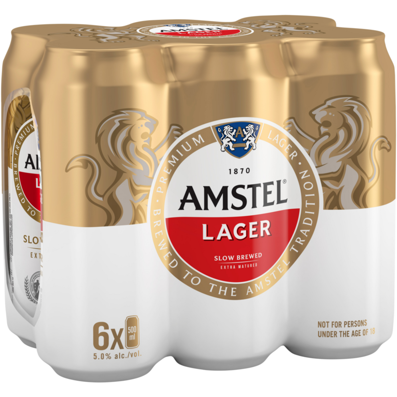 Amstel Lager Can 6x500ml | Agrimark