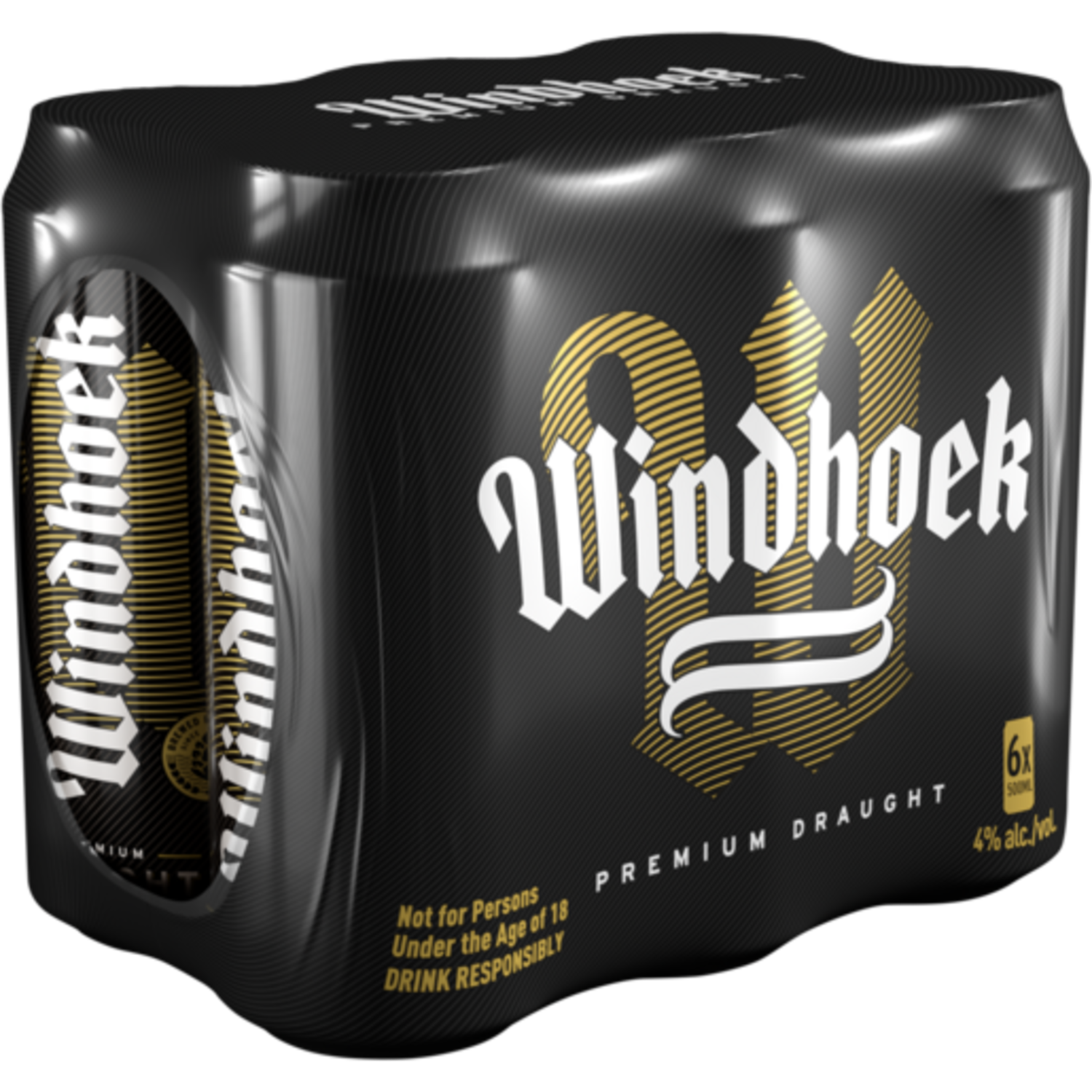 Windhoek Draught Can 6x500ml | Agrimark