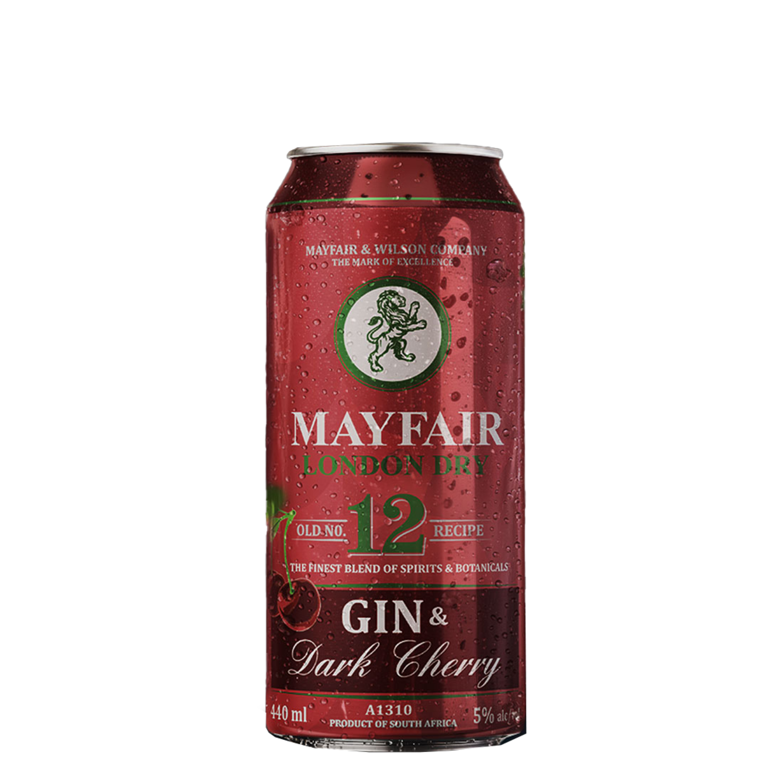 Mayfair Gin & Dark Cherry 24x440ml | Agrimark