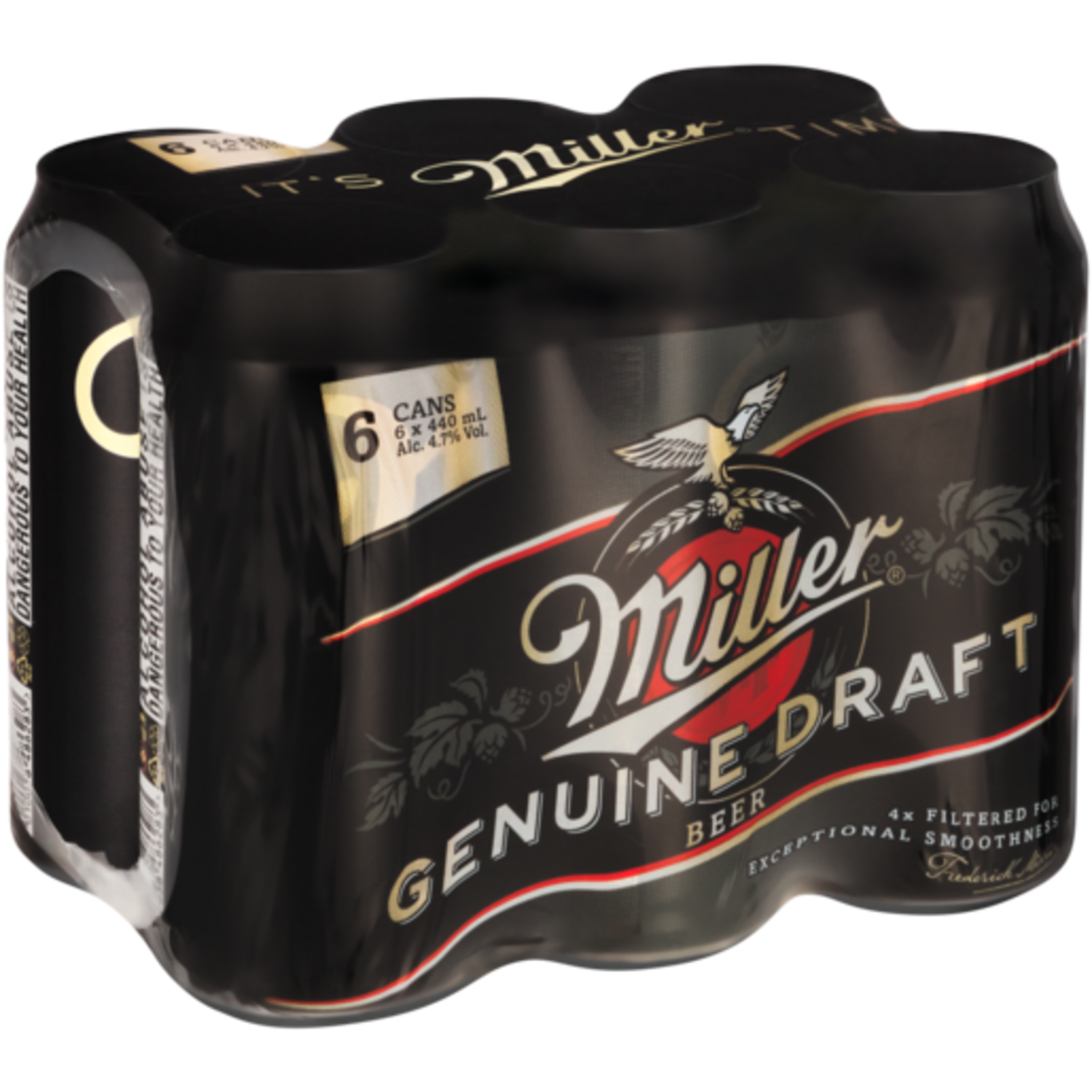 Millers Genuine Draft Can 6x440ml | Agrimark