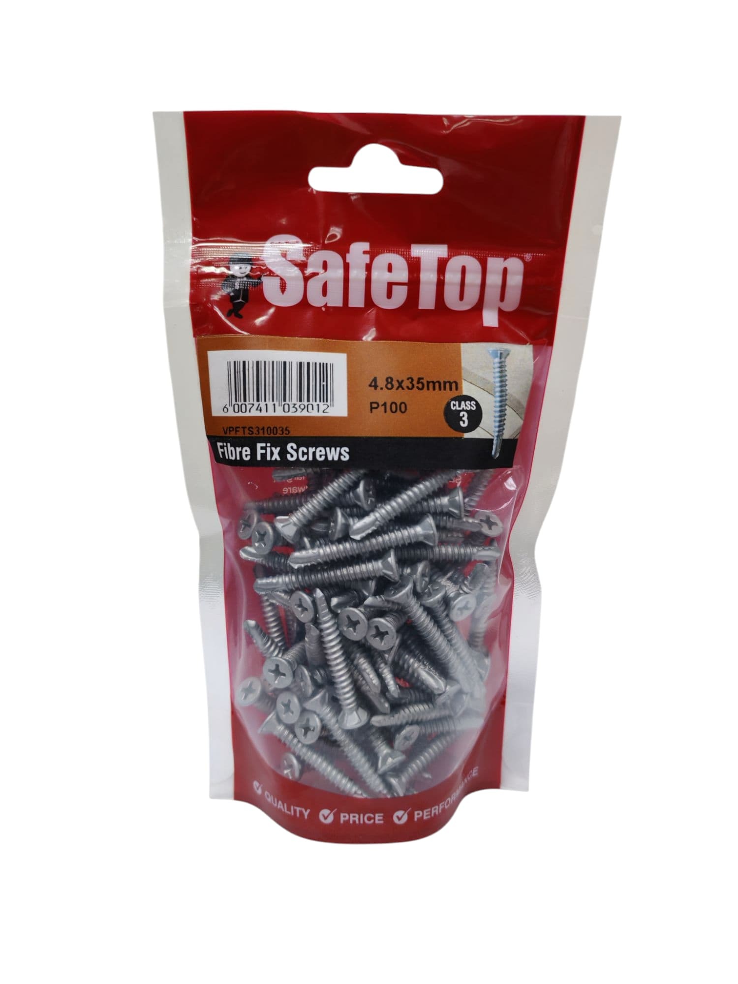 ST Fibre Fix Screws CL3 4.8 | Agrimark