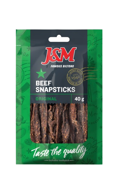 J&M Snapsticks Original 40g | Agrimark