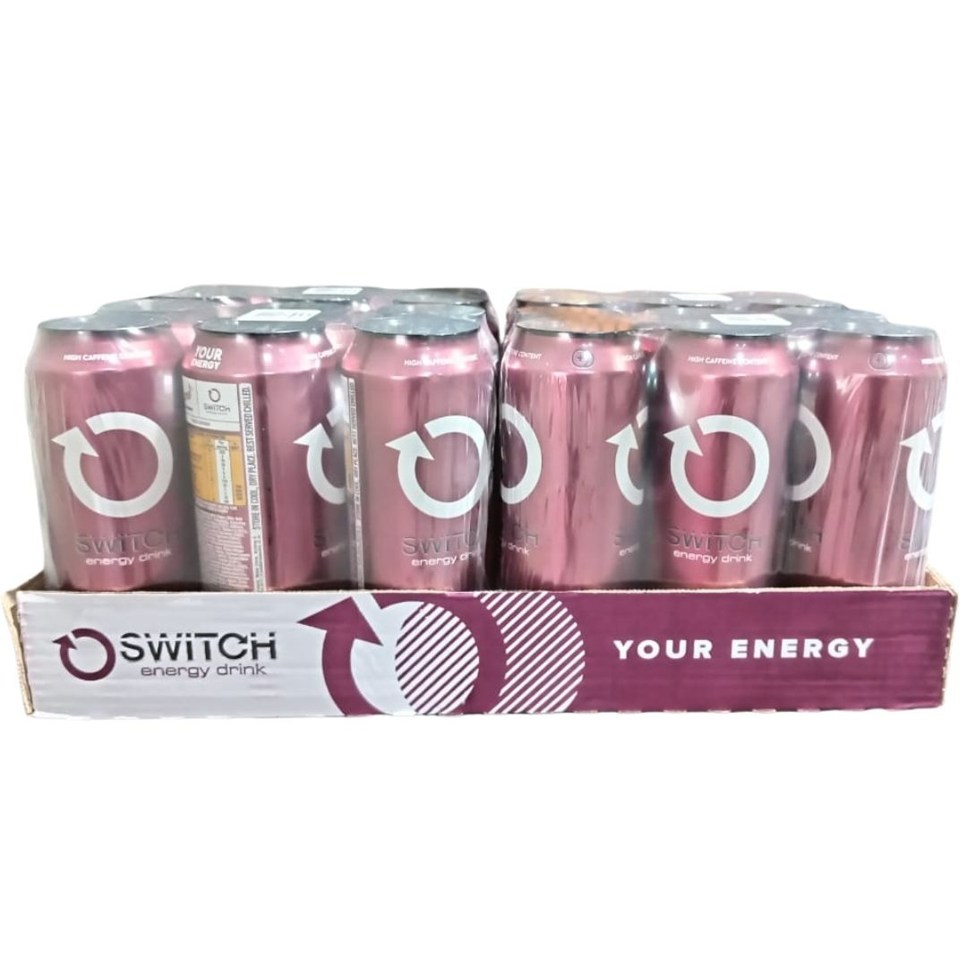 Switch Energy Drink C/berry Cherry 500ml | Agrimark