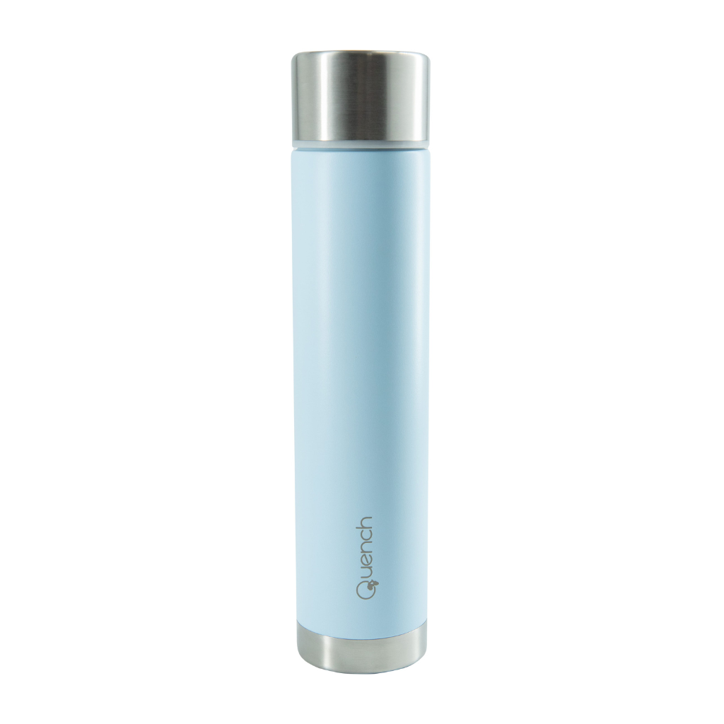 Quench Sleek Flask Blue 230ml | Agrimark