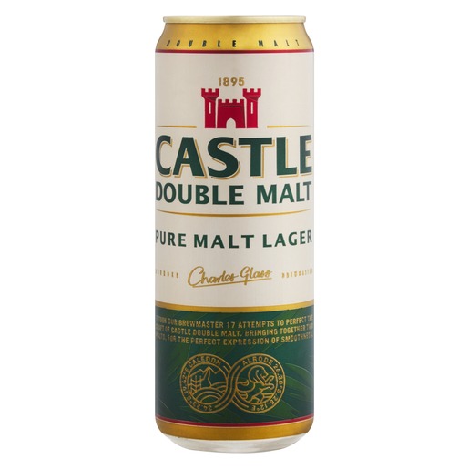 Castle Lager Double Malt Can 410ml | Agrimark