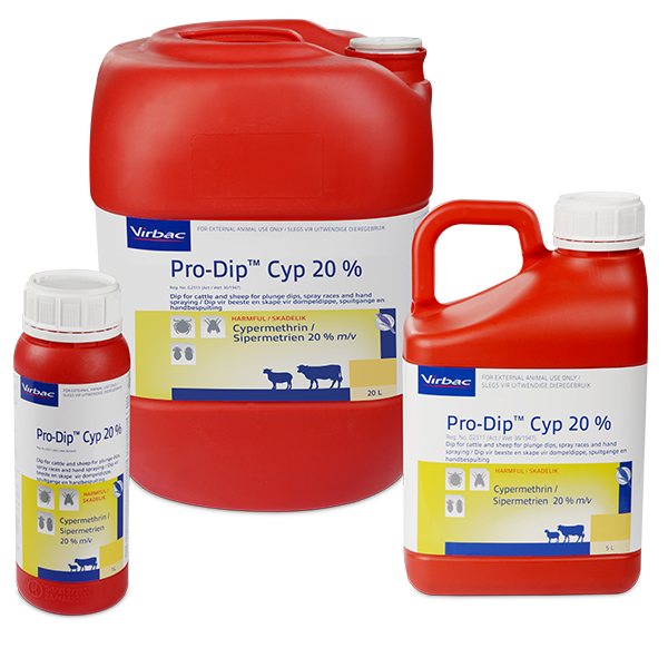 Virbac Pro-dip Cyper 20% 5l | Agrimark