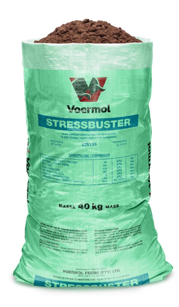 Voermol Stressbuster 40kg | Agrimark