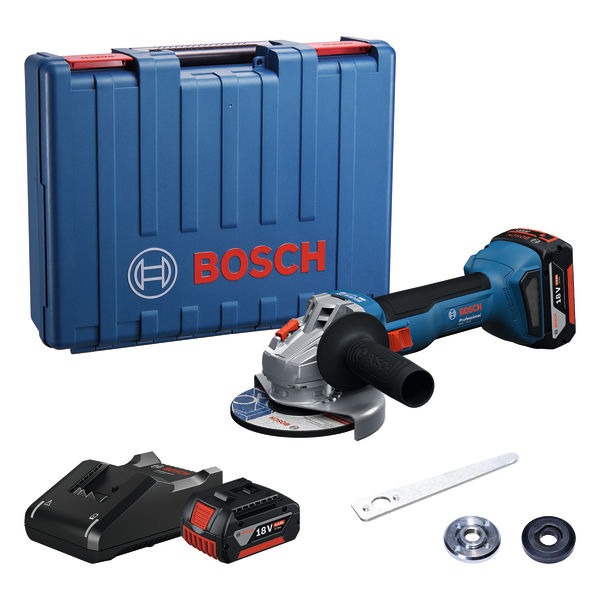 Bosch Gws 18v-8 Hd Csag 125mm 2x 4ah 18v | Agrimark
