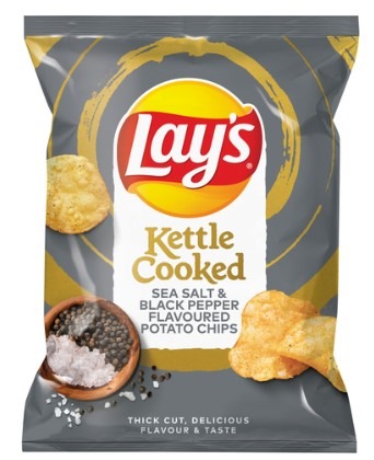 Lays Sea Salt & Black Pepper 30g | Agrimark