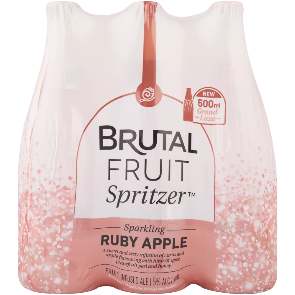 Brutal Fruit Apple Ruby Nrb 6x500ml | Agrimark