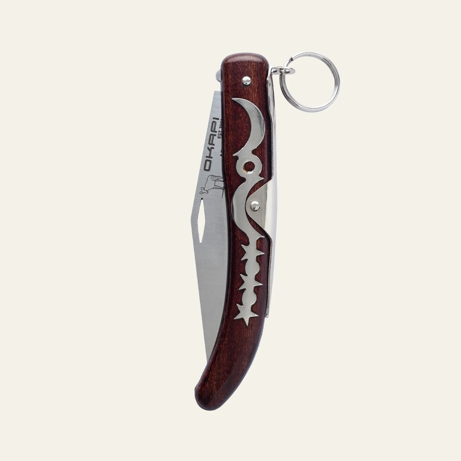Okapi Lock 907e Lock Knife - Wood | Agrimark