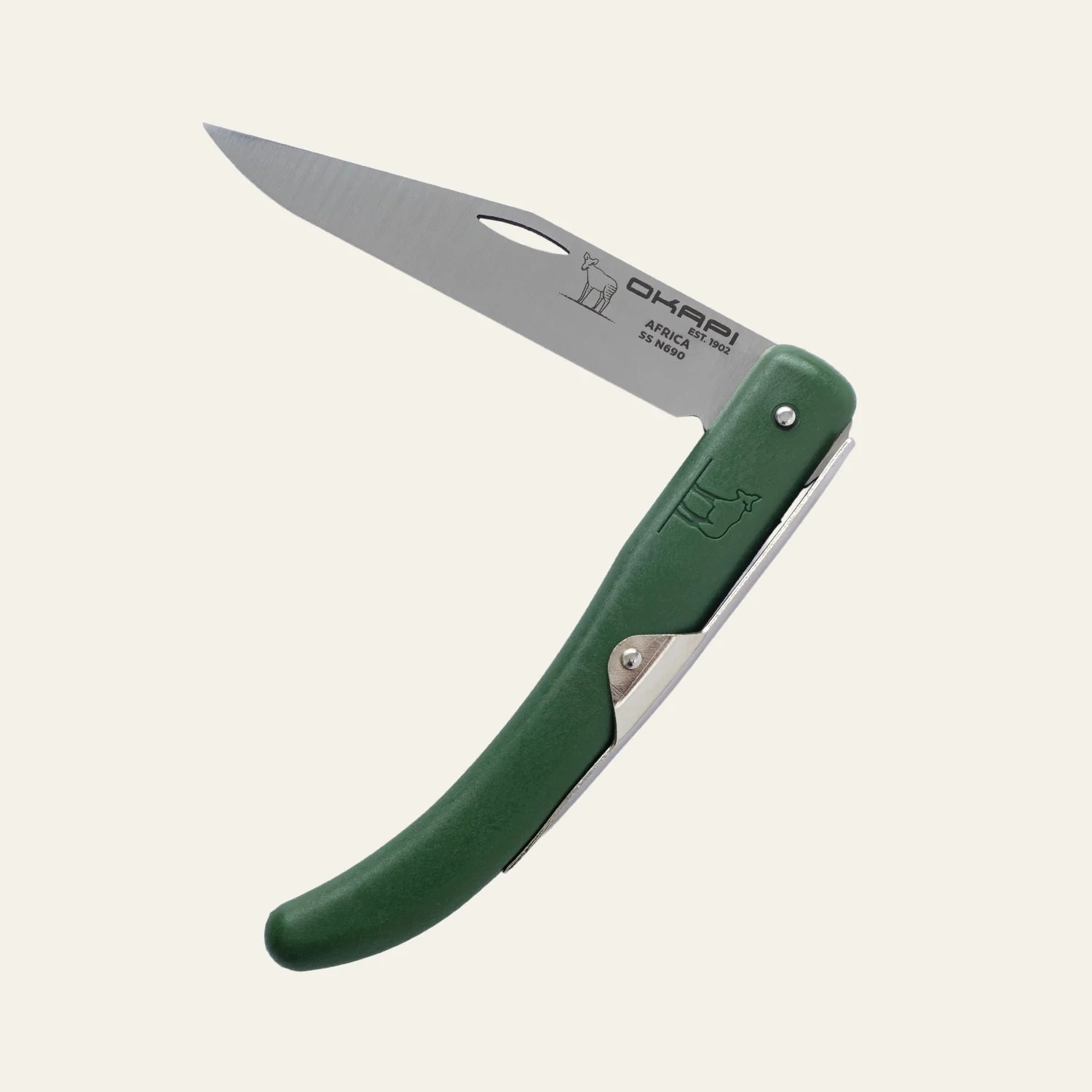 Okapi Folding Knife - Forest Green | Agrimark