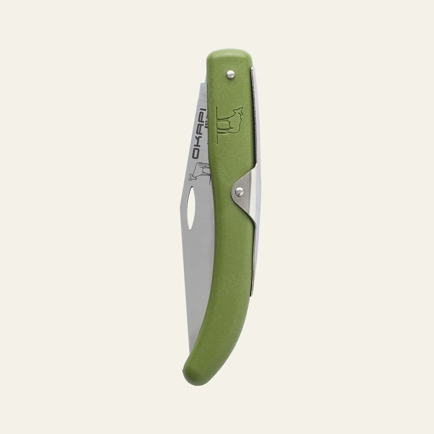 Okapi Folding Knife - Olive Green | Agrimark