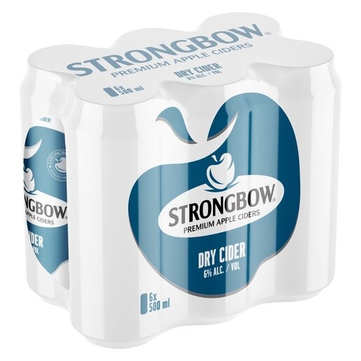 Strongbow Dry Can 6x500ml | Agrimark