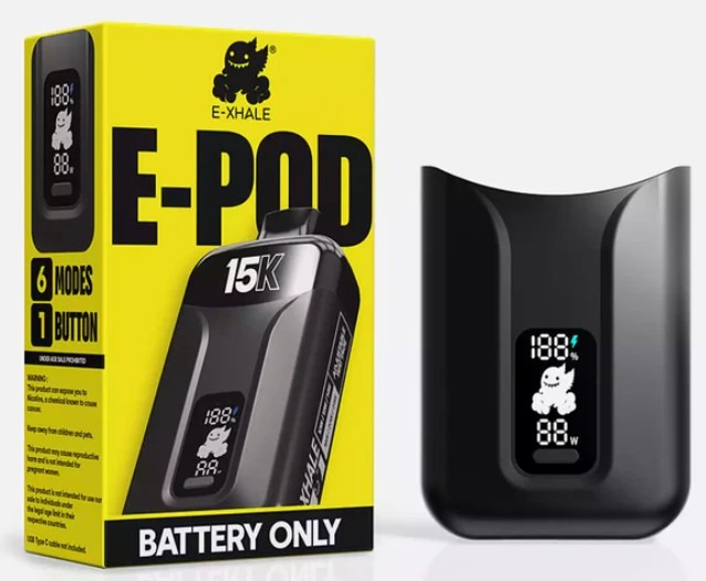 E-xhale Battery 15k E-pod | Agrimark