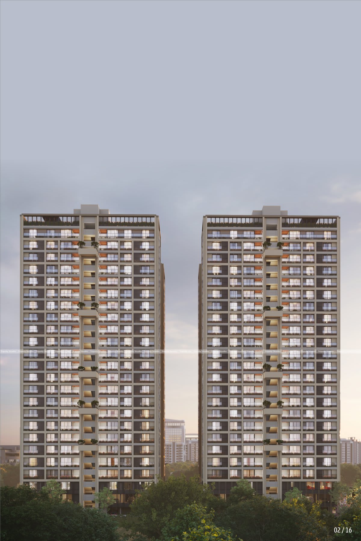 Vertical Vue - Residential/Group Housing in Ahmedabad | Sat Associates ...