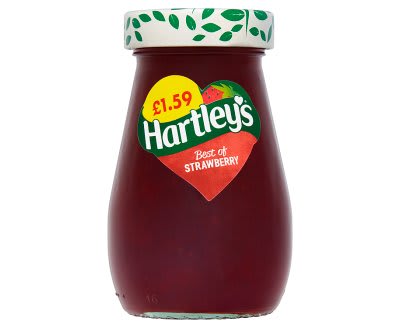 Hartley's Best Of Strawberry 340g - Ahnik