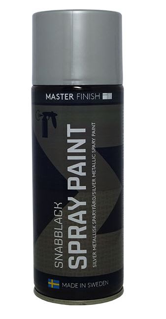 SPRAYMALING MASTER HURTIGLAKK SØLV METALL 9006 Alf I. Larsen AS