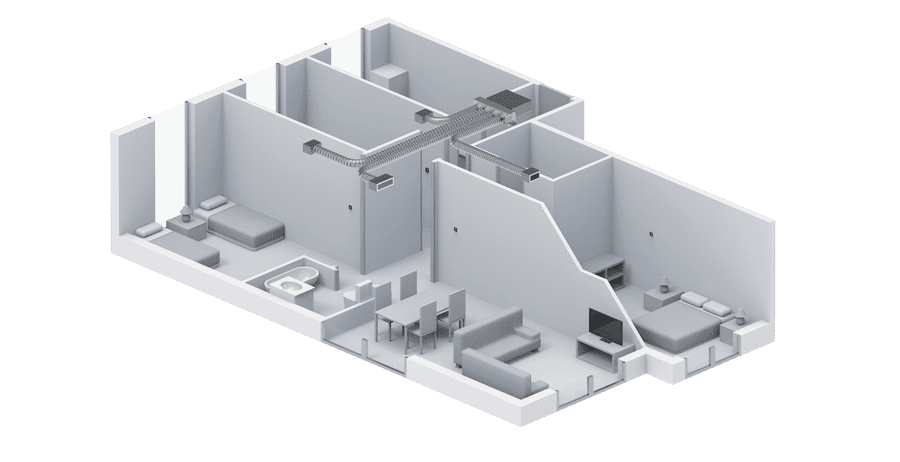 Easyzone: Airzone air-conditioning zoning