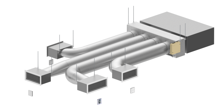 Easyzone: Airzone air-conditioning zoning