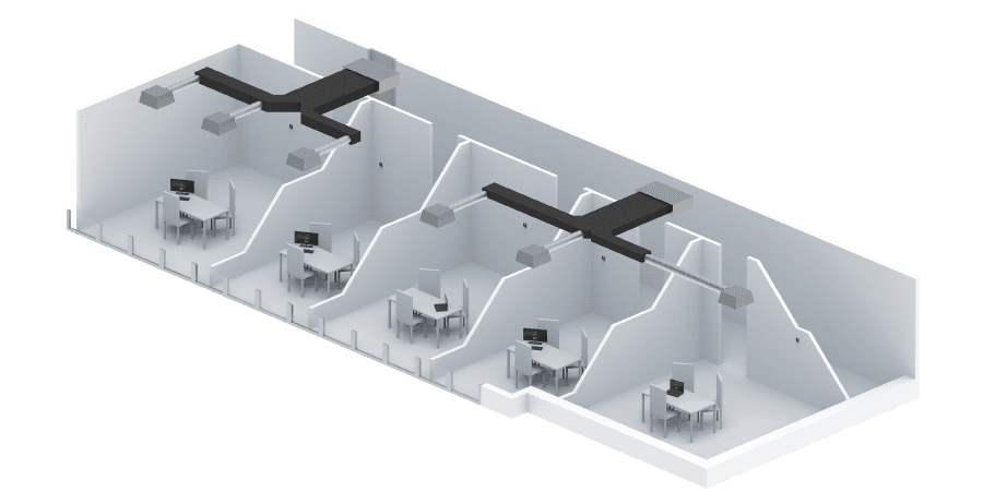Airzone VAF: the perfect combination of Inverter/VRF and VAV
