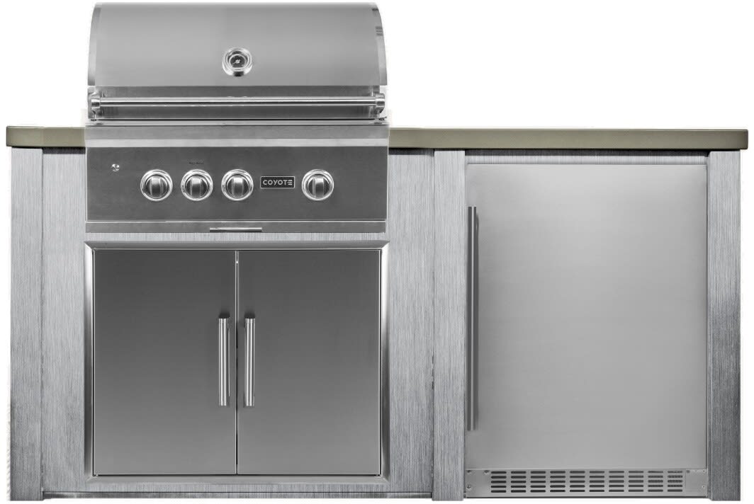 Haven Outdoor COYISLANDOP105 36 Inch Natural Gas Built-in Grill with ...