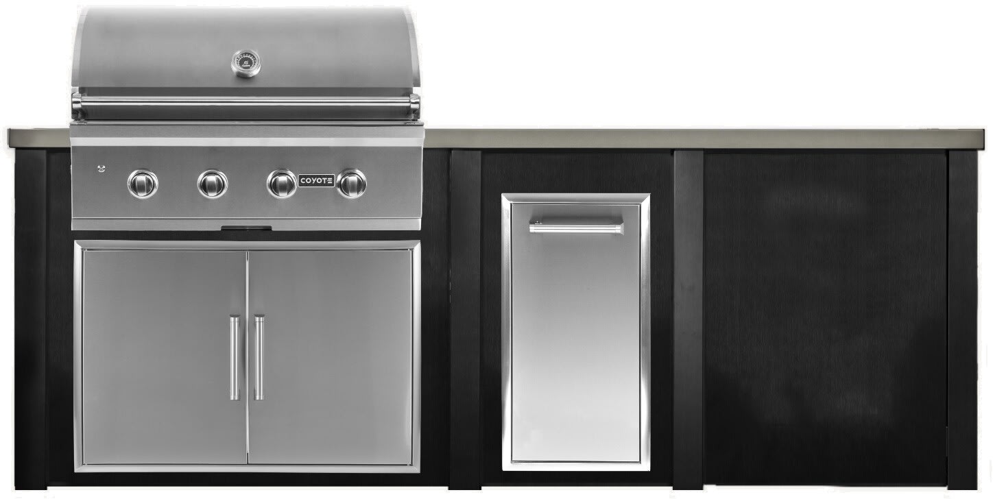 Haven Outdoor COYISLANDOP137 36 Inch Natural Gas Built-in Grill with ...