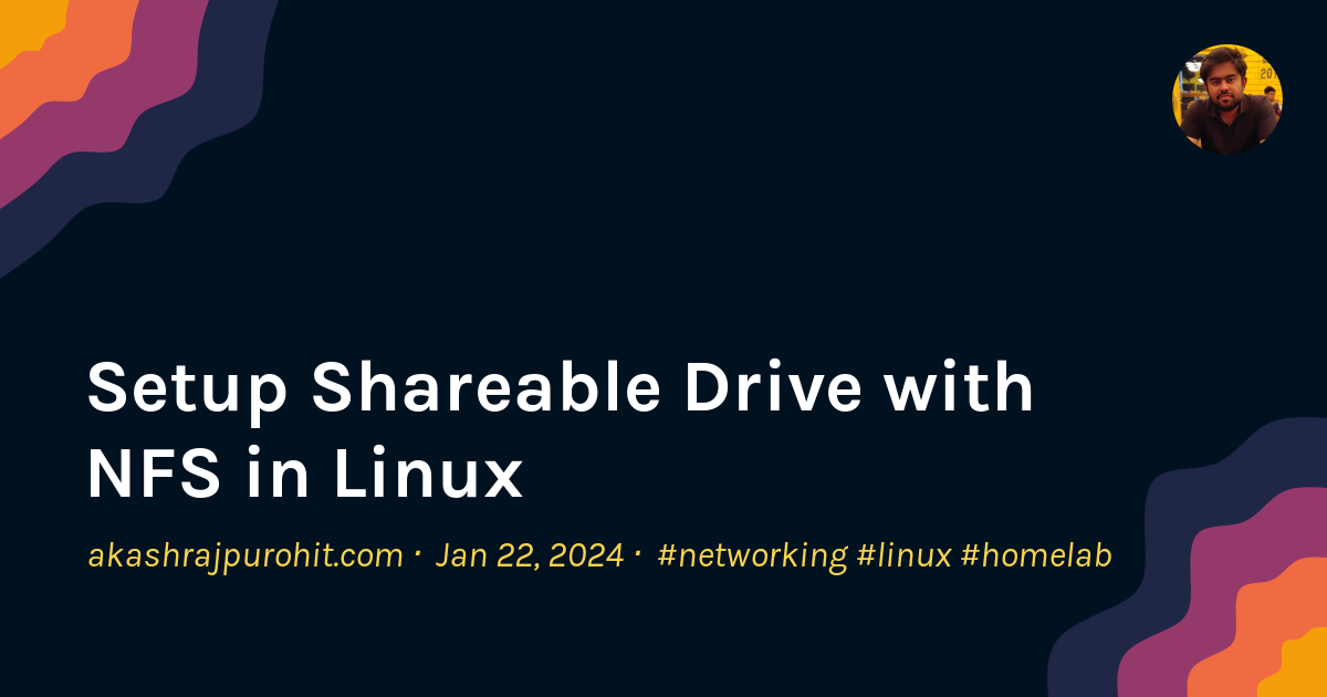 Setup Shareable Drive with NFS in Linux | Akash Rajpurohit
