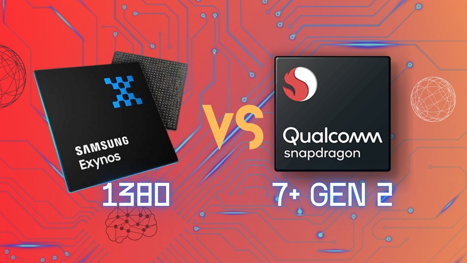 Exynos 1380 vs. Snapdragon 7+ Gen 2 - Samsung Takes on a Midrange Rival Exynos 1380 vs. Snapdragon 7+ Gen 2 - Samsung Takes on a Midrange Rival