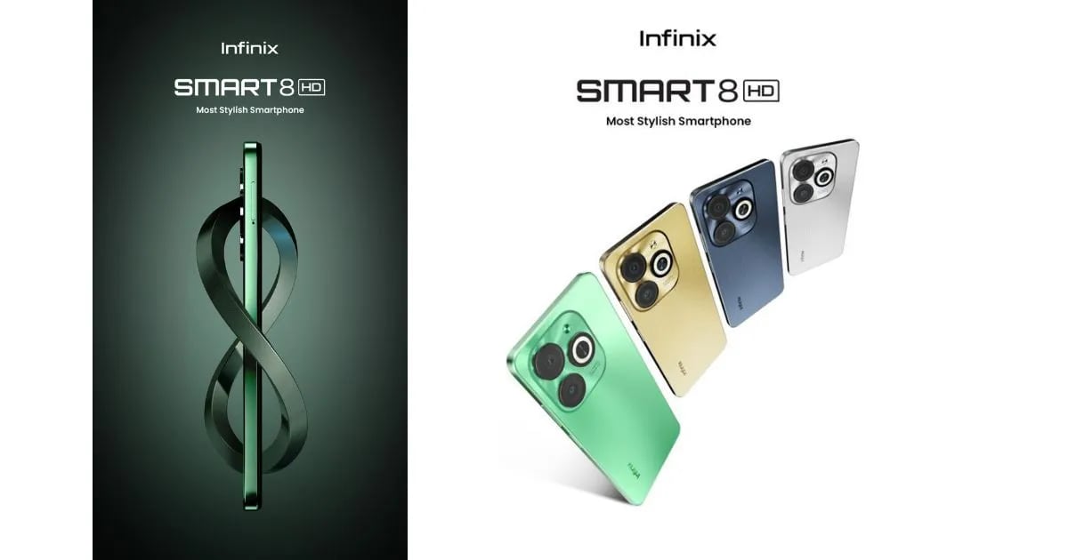 Infinix Smart 8 HD: Specs, Launch Date, and Design Revealed
