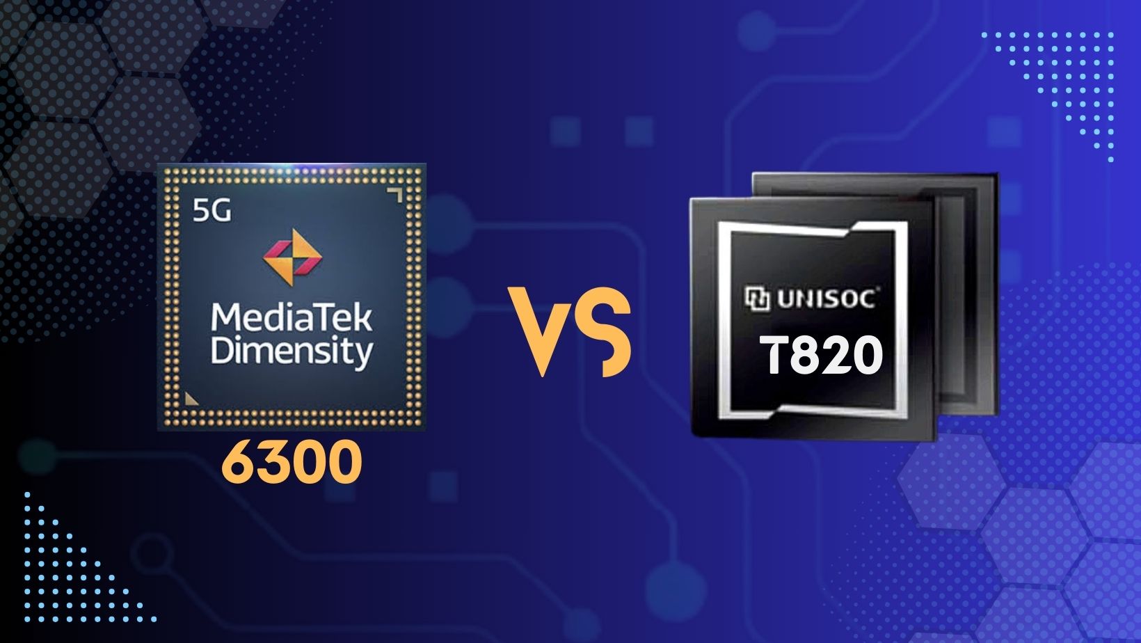 MediaTek Dimensity 6300 vs Unisoc Tiger T820