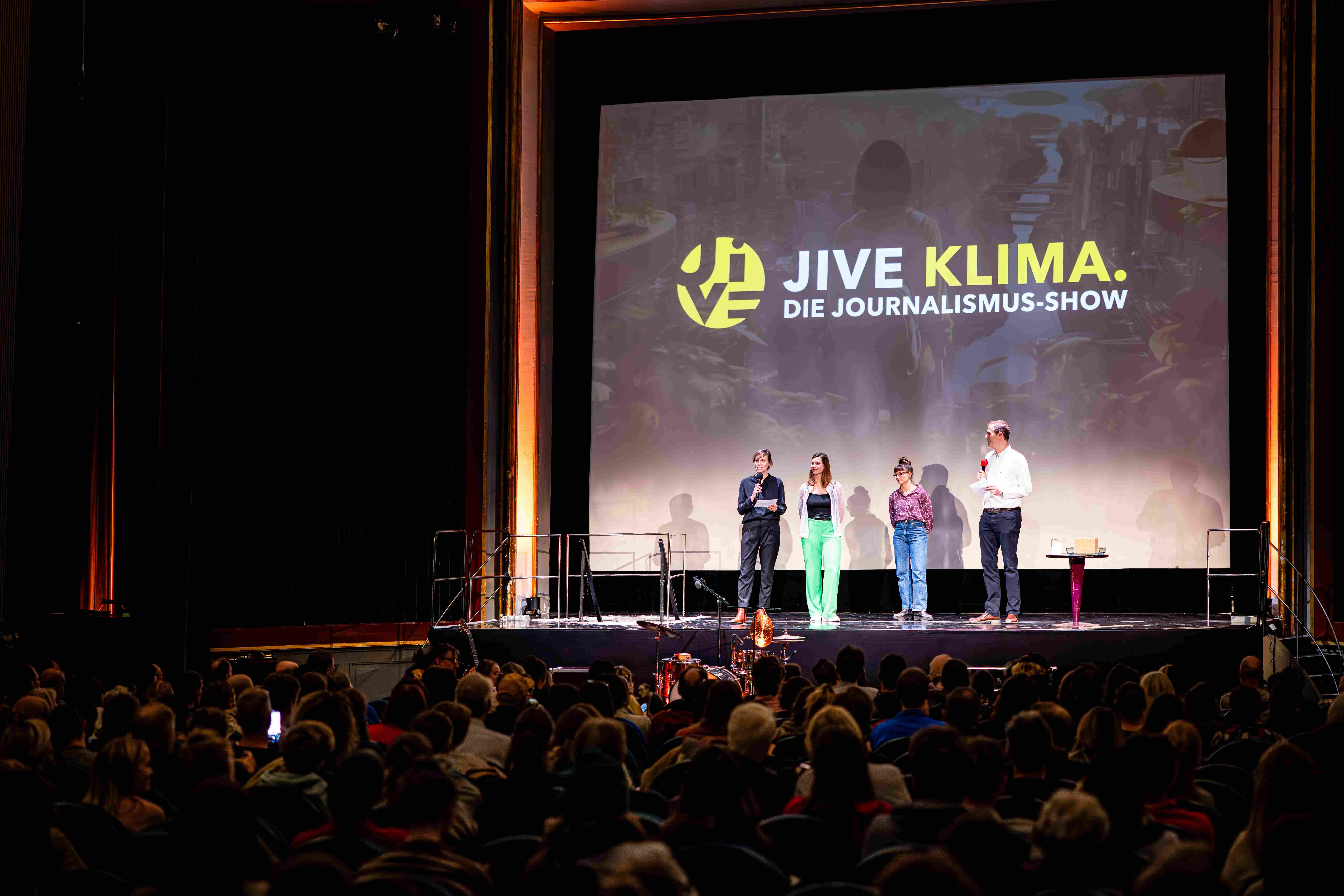 JIVE climate: the premiere of live journalism in Germany — Allianz ...