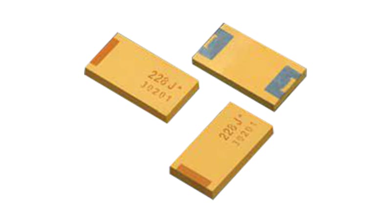 AVX TLNS227M004R3000 220uF SMD Solid MnO2 Tantalum Electrolytic ...