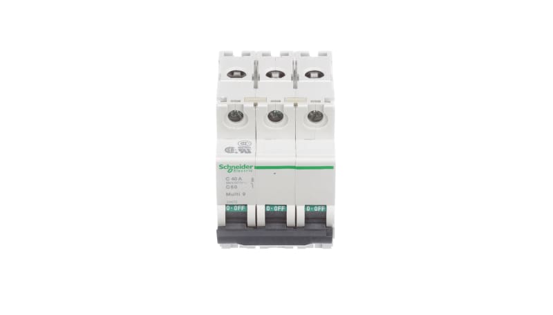Schneider Electric MG24472 Circuit Breaker, Magnetic, Toggle, 40A, DIN ...