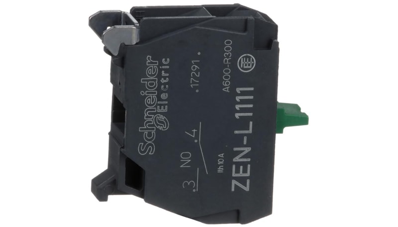 Schneider Electric ZENL1111 Switch part, Contact block, SPST NO, Metal ...