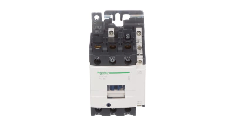 Schneider Electric LC1D40M7 Contactor LC1D, Motor Control, 220 VAC, 40A ...