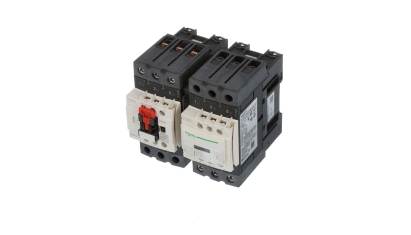 Schneider Electric LC2D65AG7 Contactors Reversing 120VAC 65A 3NO Aux NO ...