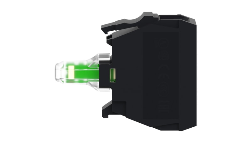 Schneider Electric ZBVG1 Light Module, LED, White, 110/120V, Screw ...