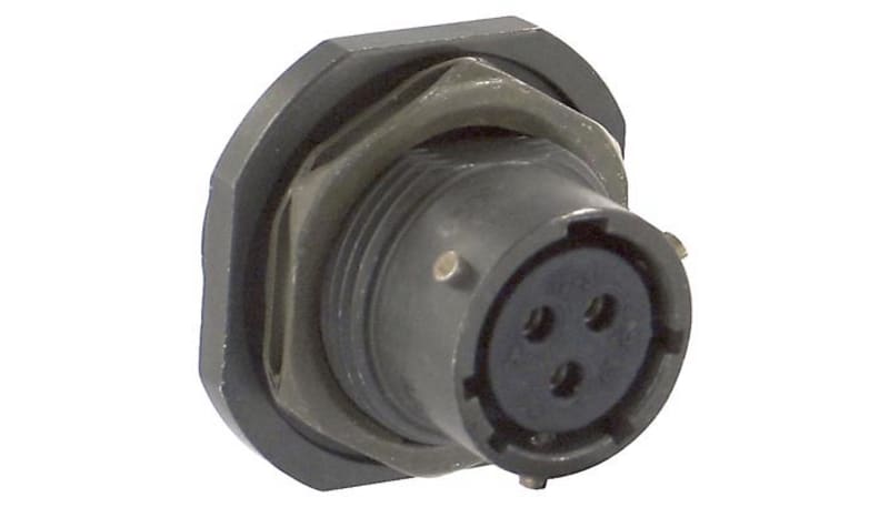 Amphenol Industrial PT07E-12-3S Circular Receptacle., Connector, PT07 ...