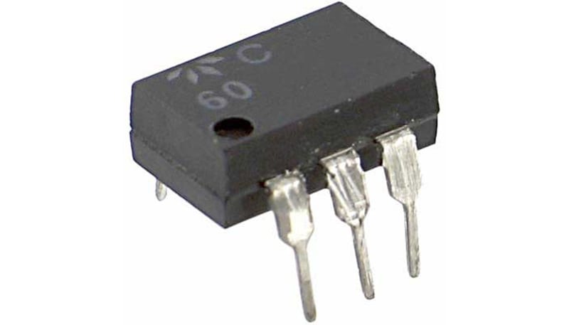 Teledyne Relays C60-10 Relay, Thru Hole, Solid-State, 50 mA (Max.), 6, 4 ms (Max.) @ 10 mA, 0.1 in.