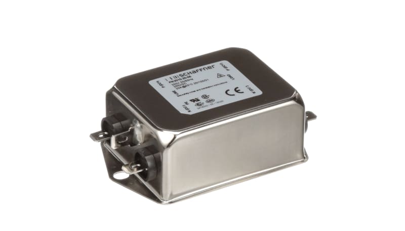 Schaffner / TE Connectivity FN2010-20-06 AC/DC EMI Filter 1-Ph 250VAC 20A Chassis FN 2010 Series