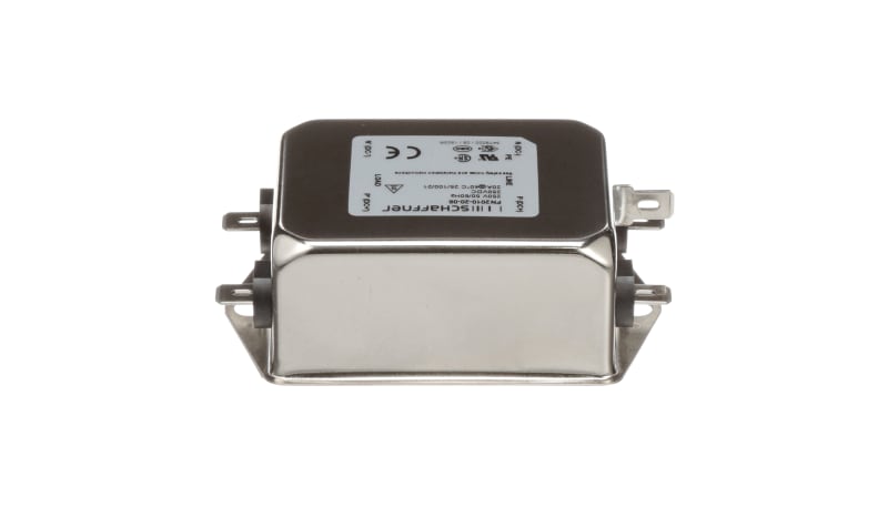 Schaffner / TE Connectivity FN2010-20-06 AC/DC EMI Filter 1-Ph 250VAC 20A Chassis FN 2010 Series