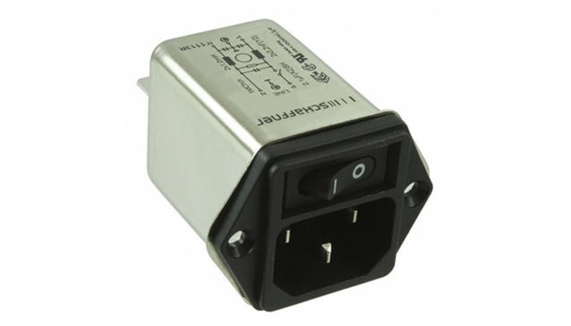 Schaffner / TE Connectivity RN222-1-02 CURRENT COMPENSATED 1 A SINGLE ...