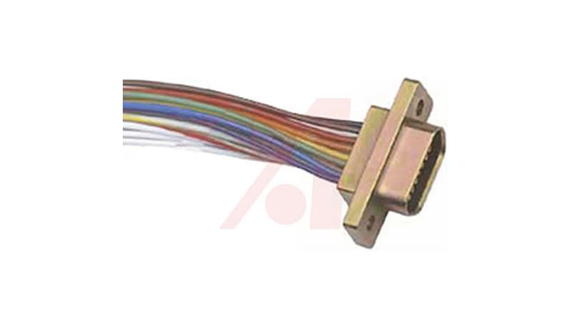 Cinch DCDM15S6E5-18.0L DuraCon Series Panel Mount Micro D Connector ...