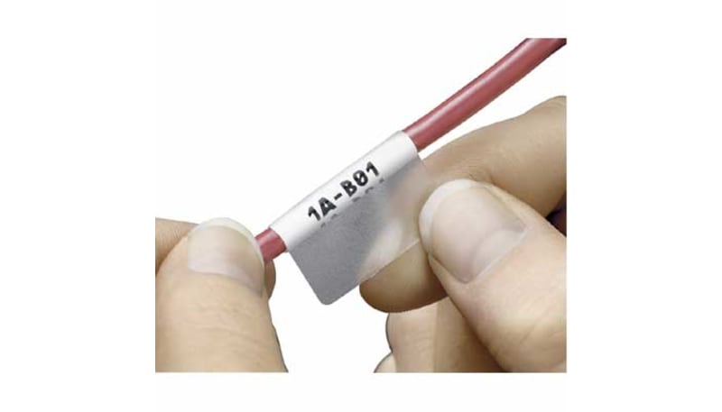 Panduit S100X150YAJ Self-Laminating Labels, Used For Laser/Ink Jet, 1"W ...