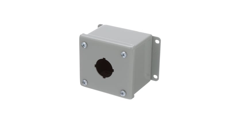 nVent HOFFMAN E1PB Enclosure,Pushbutton,1 Hole,30.5mm,Steel,NEMA13,IP65 ...