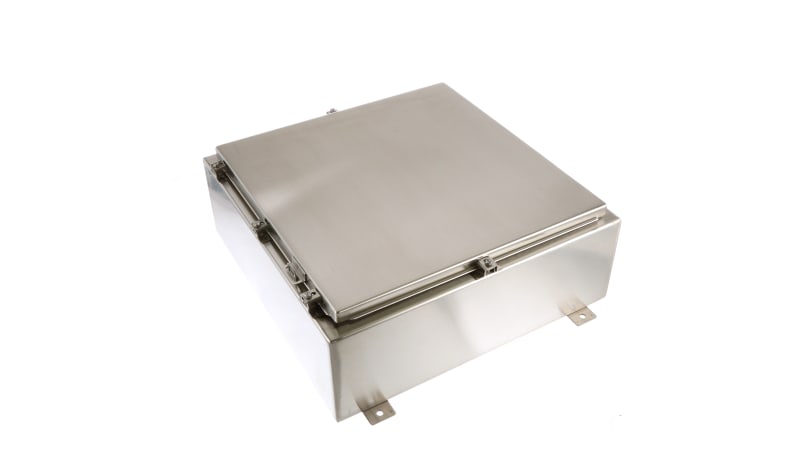 nVent HOFFMAN A24H2408SSLP Junction Box,24x24x8",Stainless Steel,Wall ...