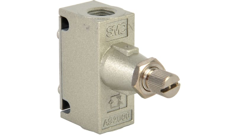 SMC Corporation AS2000-01 Speed Control, In-Line, Rc 1/8 Port 1/8 Body ...